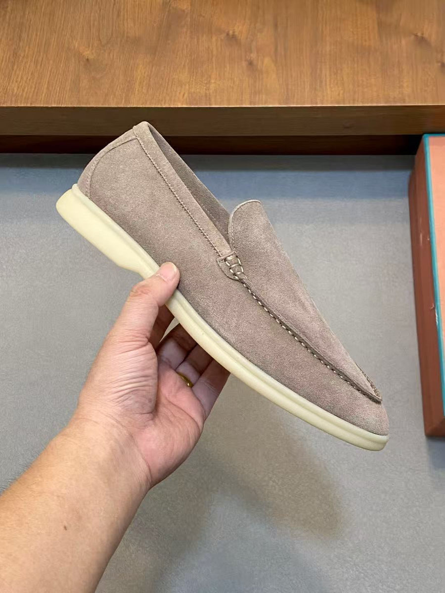 LP 2025 Summer Walk Loafer Grey Suede – Amejews
