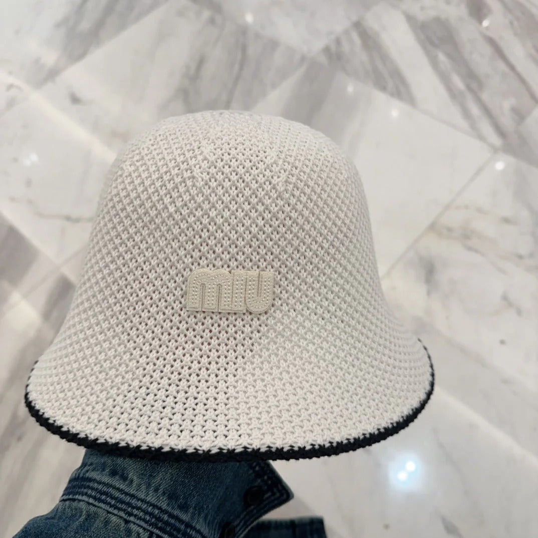 MM BUCKET IN WHITE MESH FABRIC – Amejews